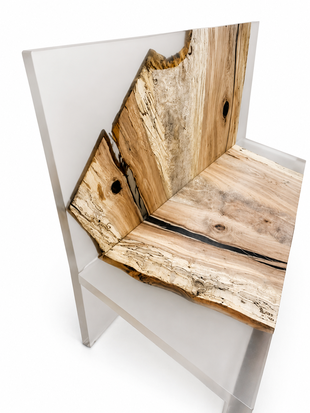 Bespoke Spalted Maple Bench | The Carpentry Shop Co.