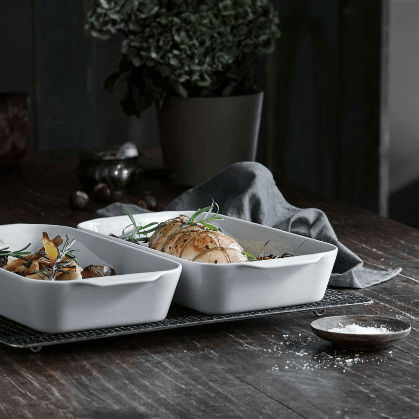 Deep Rectangular Eared Roasters – The Carpentry Shop Co.