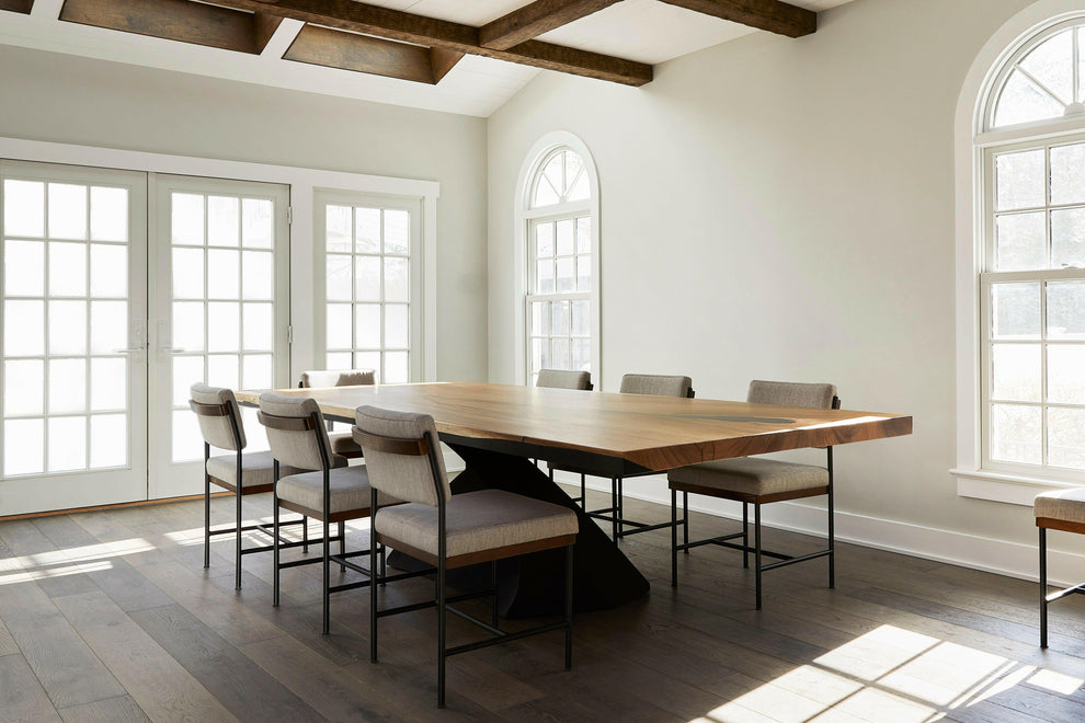 Exotic Solid Wood Dining Table High End Artisan Made – The Carpentry ...