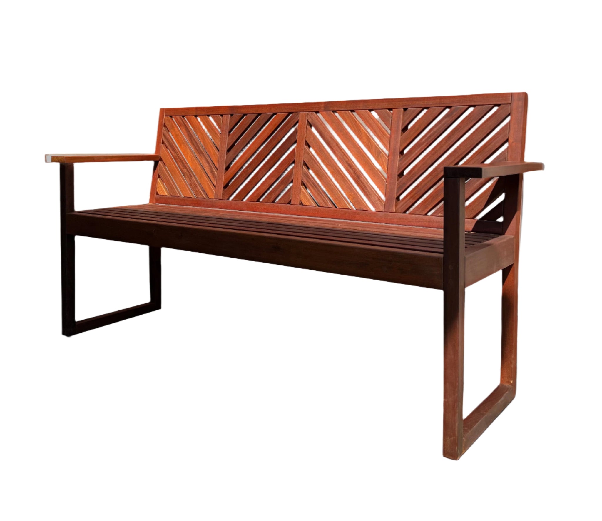 Handcrafted outdoor Ipe Bench – The Carpentry Shop Co.