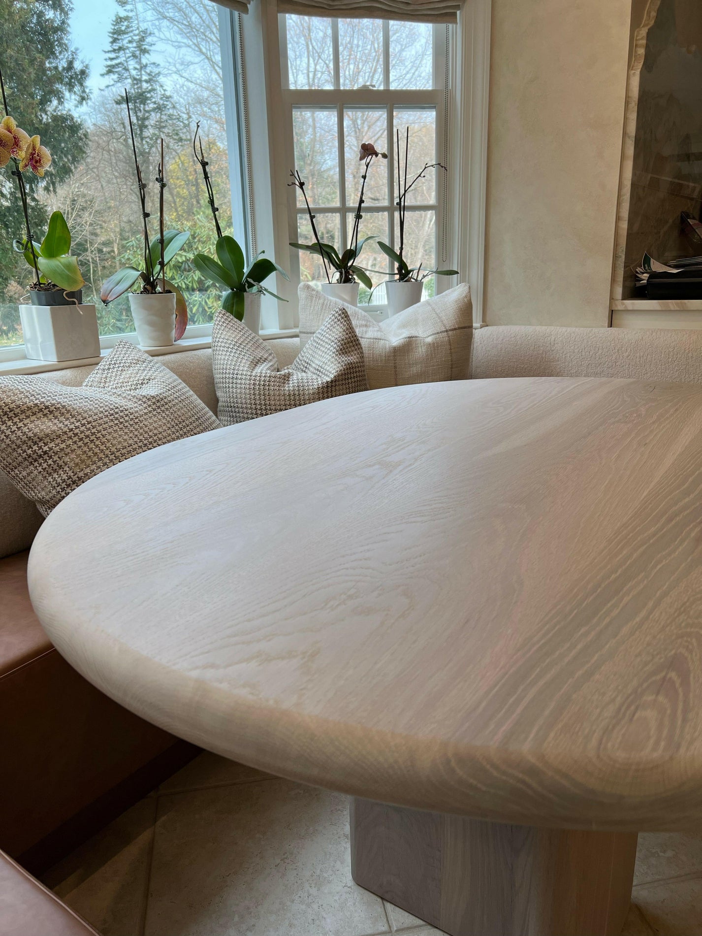 Solid White Oak Dining Table – The Carpentry Shop Co.